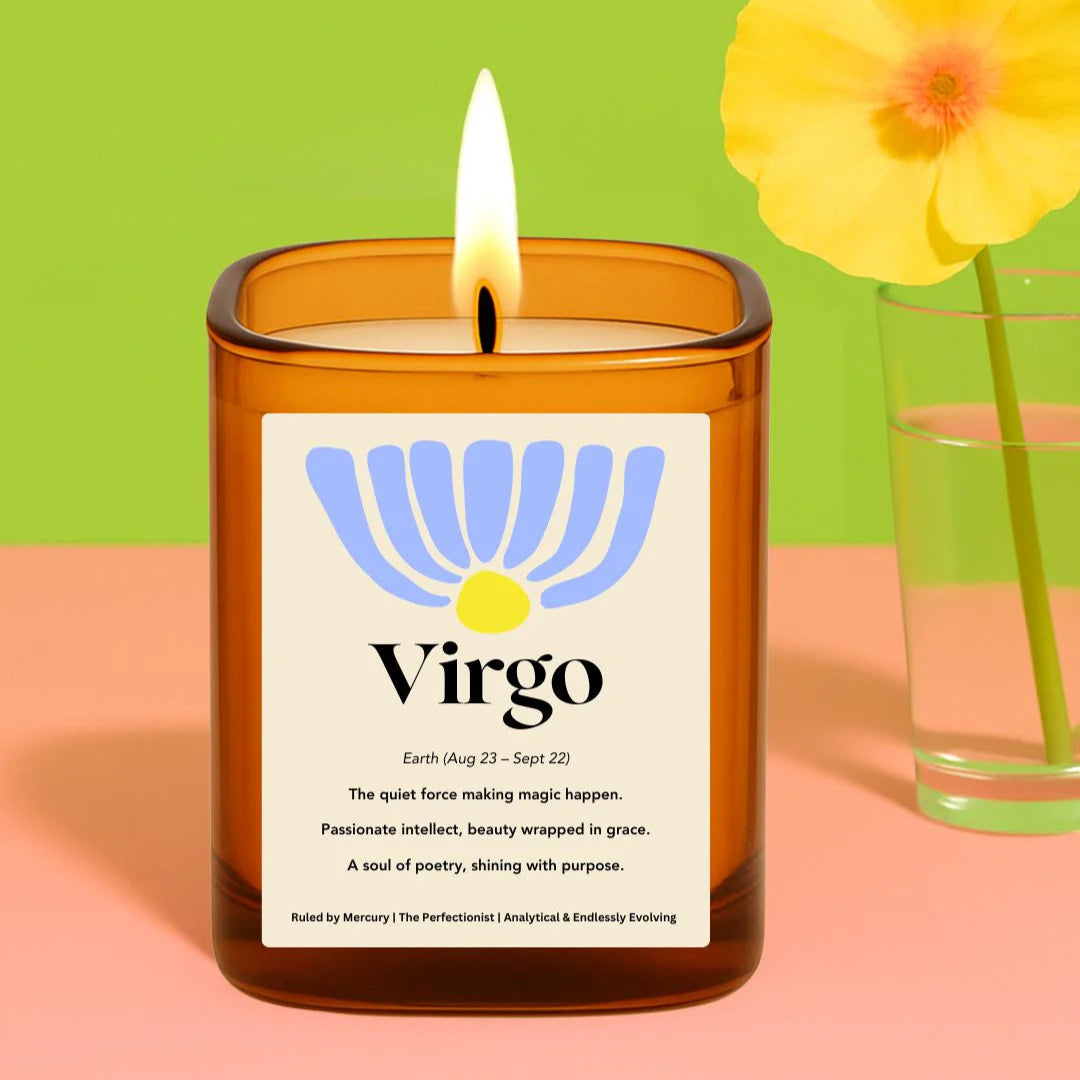 DAMSELFLY LUXE ZODIAC CANDLE: VIRGO – Common Circus