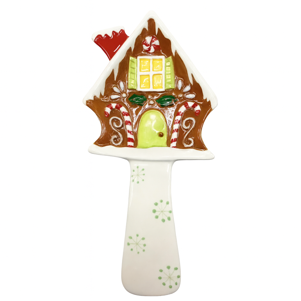 GINGERBREAD HOUSE CERAMIC SPOON REST – Common Circus