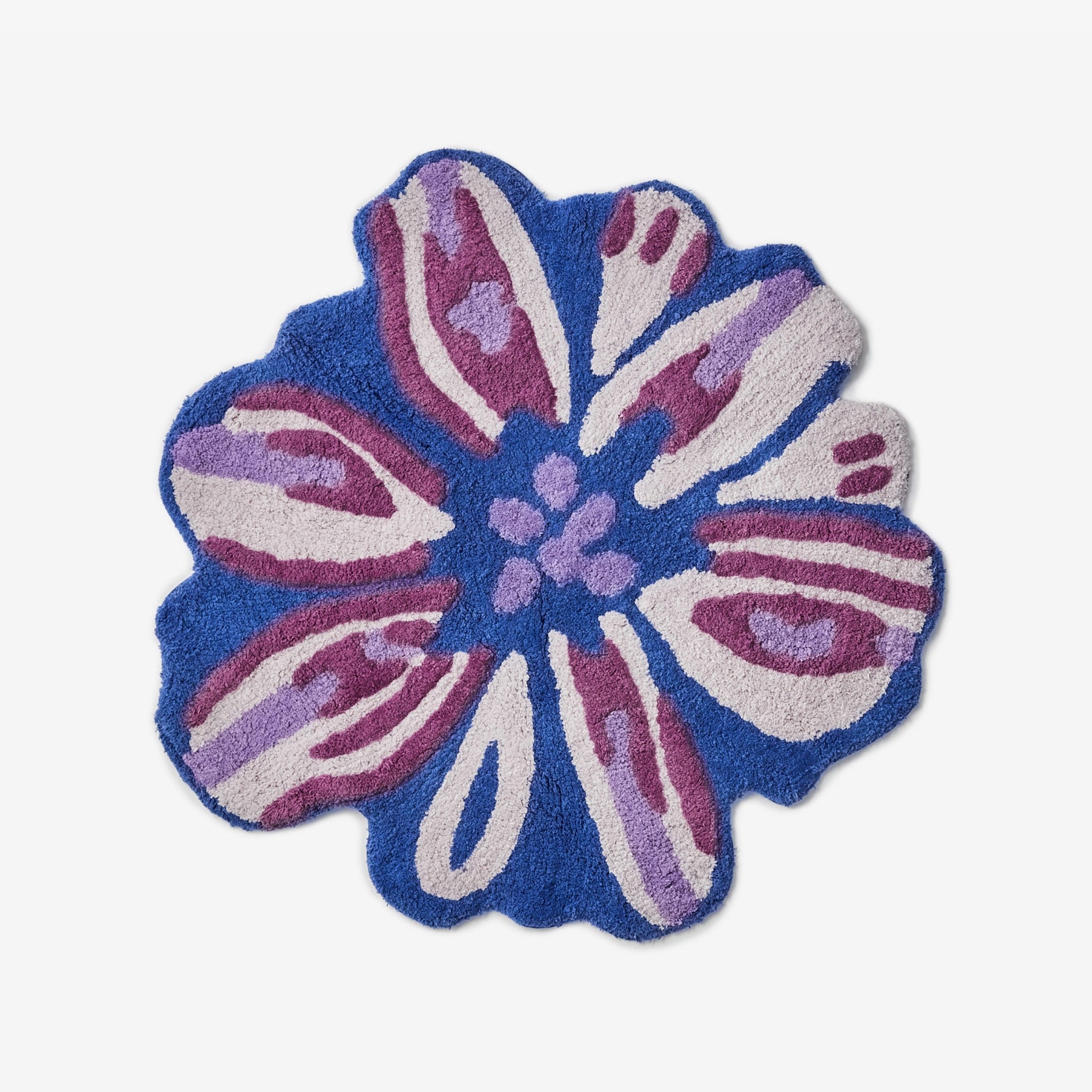 BONNIE AND NEIL MEADOW BATH MAT: BLUE – Common Circus