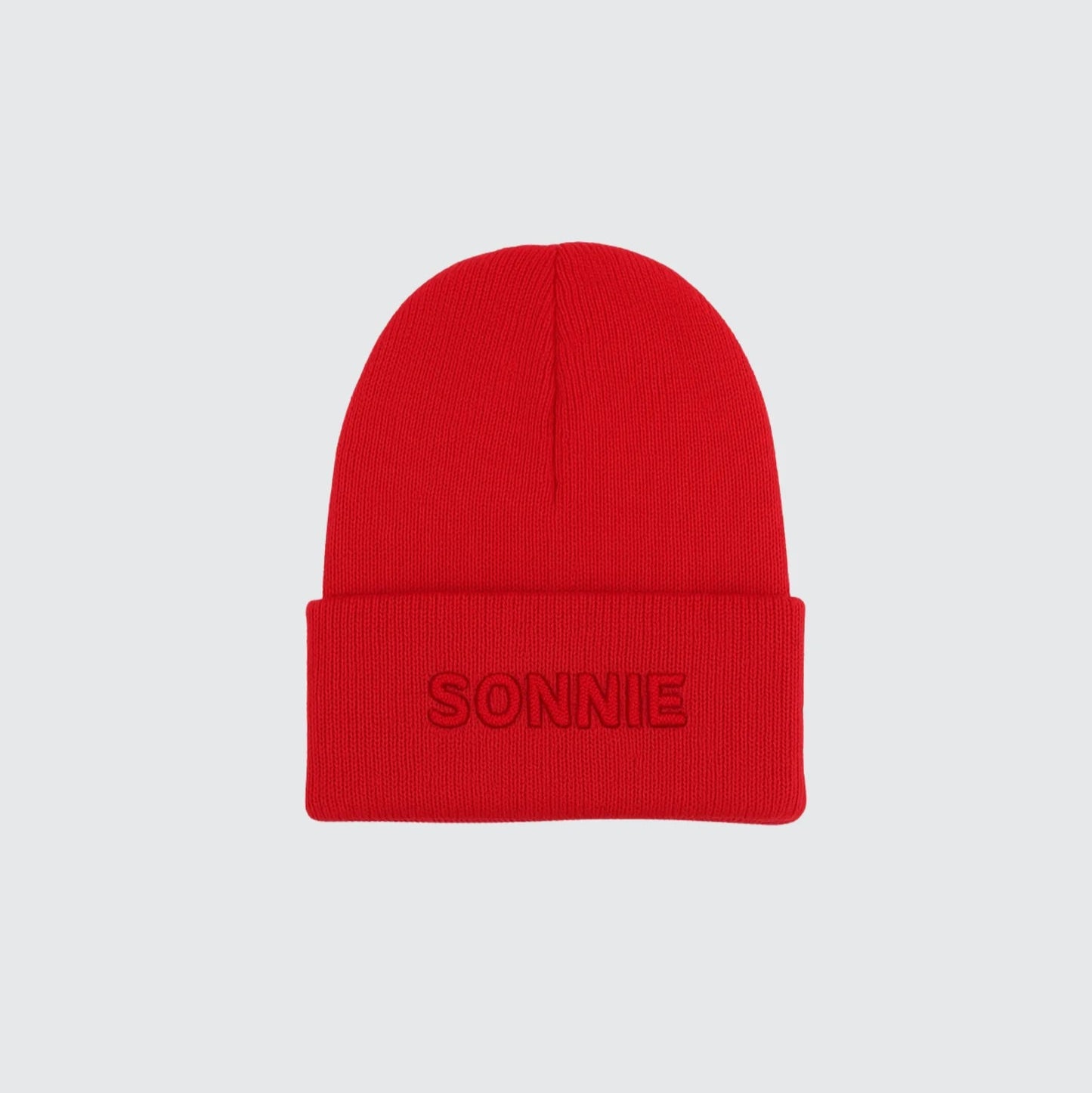 SONNIE CLASSIC KNIT BEANIE: TEAM RED – Common Circus