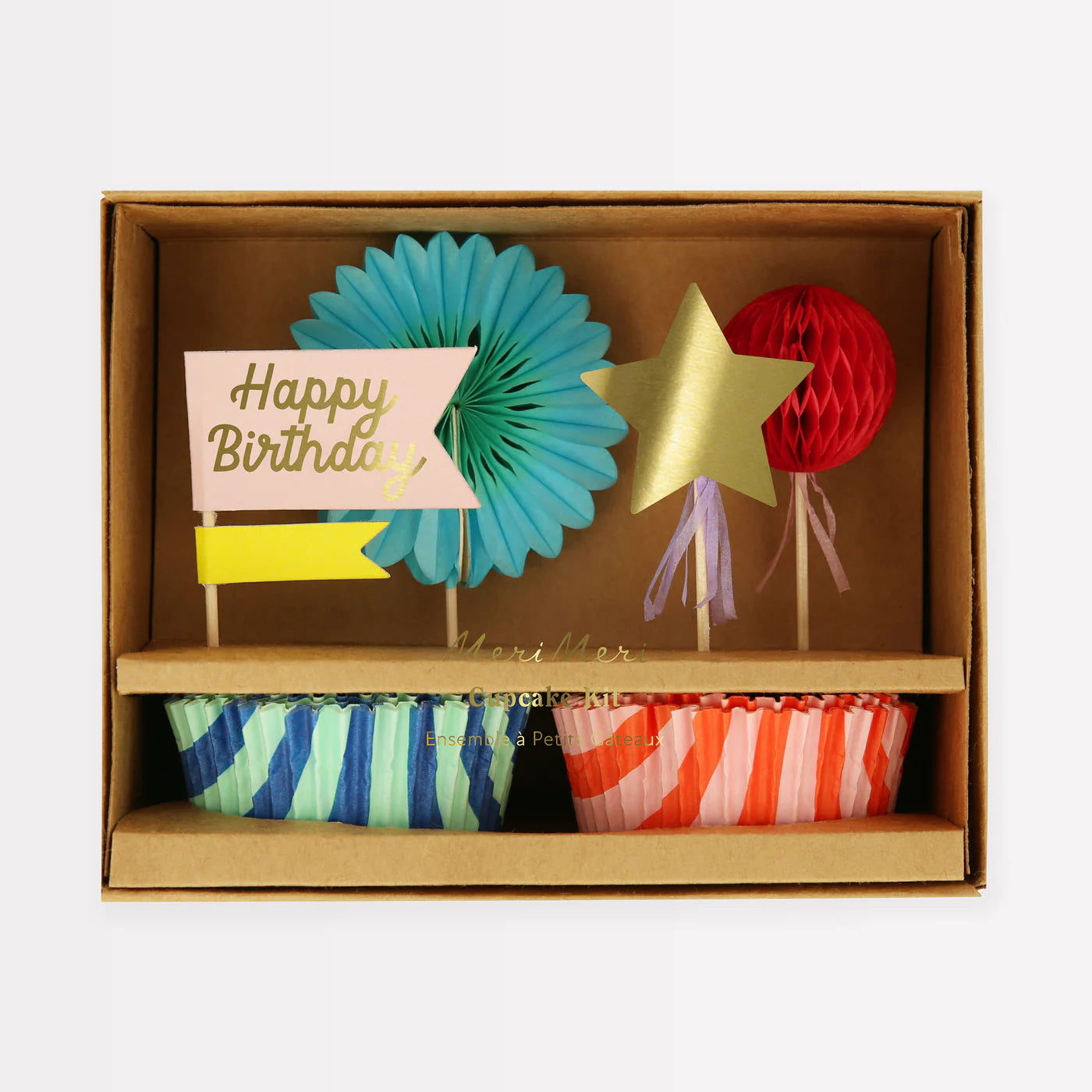 MERI MERI STRIPE PARTY CUPCAKE KIT – Common Circus
