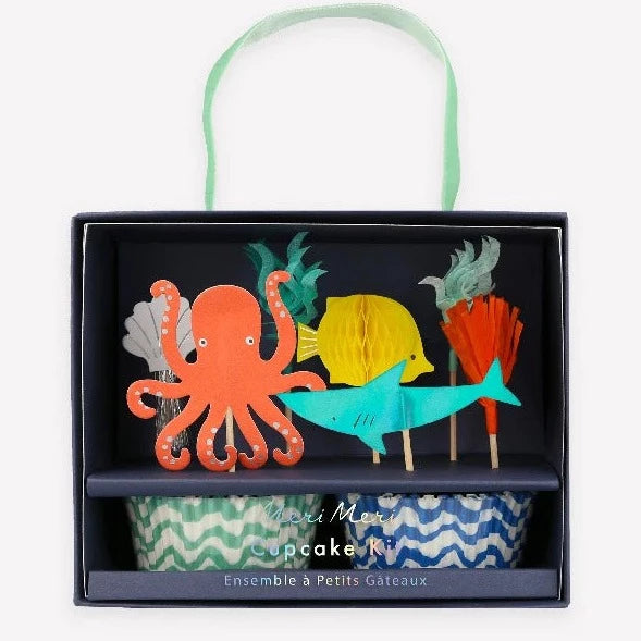 MERI MERI OCTOPUS & SHARK CUPCAKE KIT – Common Circus