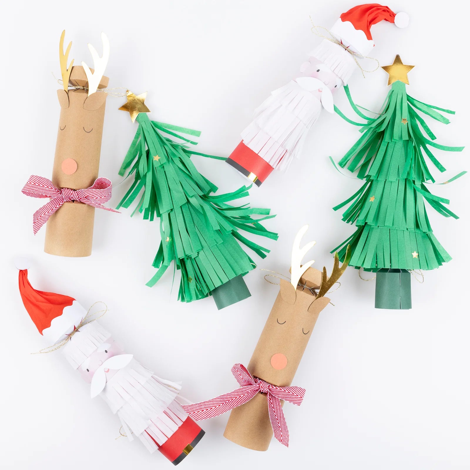 MER MERI SANTA REINDEER & TREE CRACKERS – Common Circus