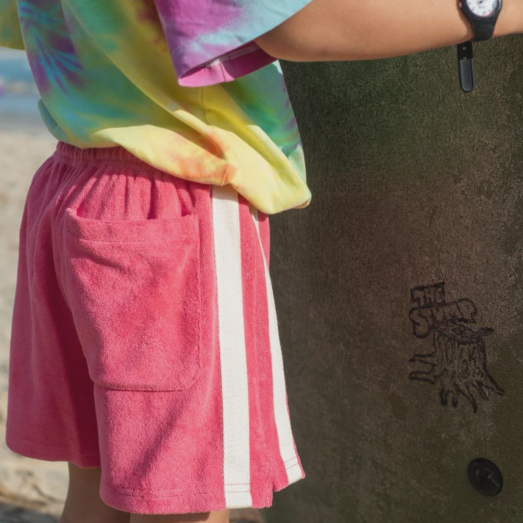 ATMOSEA MINI TERRY SHORT: STRAWBERRY – Common Circus